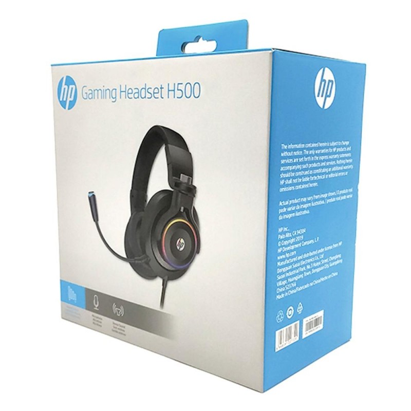 HEADSET GAMER USB HP 7.1 RGB MOD H500 - eDonato