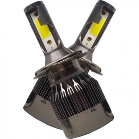 LAMPADA LED PARA FAROL AUTOMOTIVO MOD TP8S 72W 7800 LÚMENS CONECTOR H4 ...