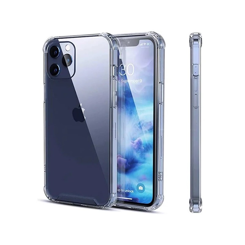 CASE PROTETORA IPHONE 12 SPACE COLLECTION ACRILICO TRANSPARENTE - eDonato