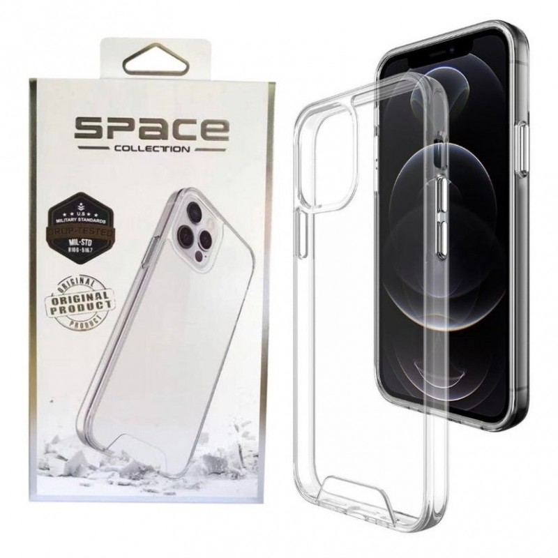 CASE PROTETORA IPHONE 14 PRO SPACE COLLECTION ACRILICO TRANSPARENTE - eDonato