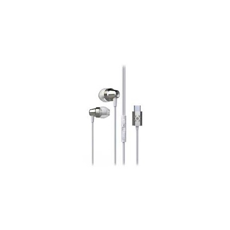 FONE DE OUVIDO FORTREK IE210 TYPE-C BRANCO MOD 85976 - eDonato